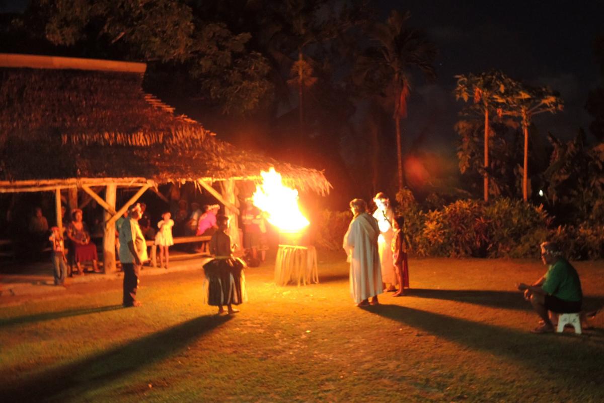 Holy Week in Yap marked by wailing, dancing, flowers, and thanksgiving ...