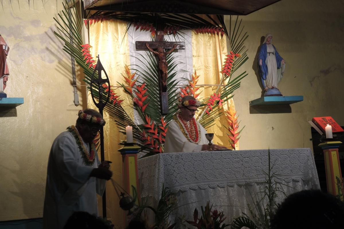 Respect and restraint in worship are cultural values in Yap, Micronesia ...