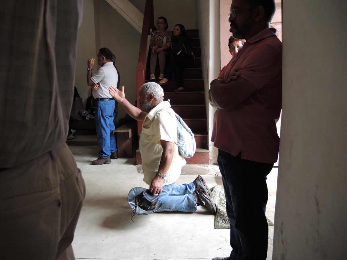 Popular Good Friday services held outdoors in Ouro Preto, Brazil ...