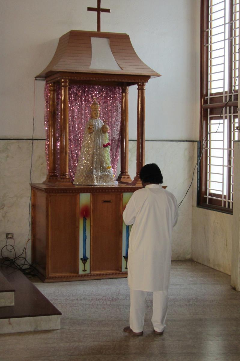 Indian Catholics put their faith in Miraculous Infant Jesus Church and ...