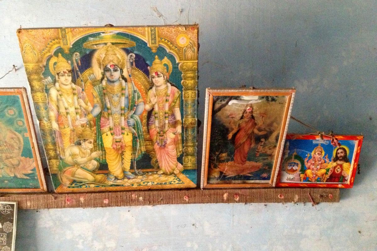 Colorful Indian palette accents traditional church design | Catholics ...