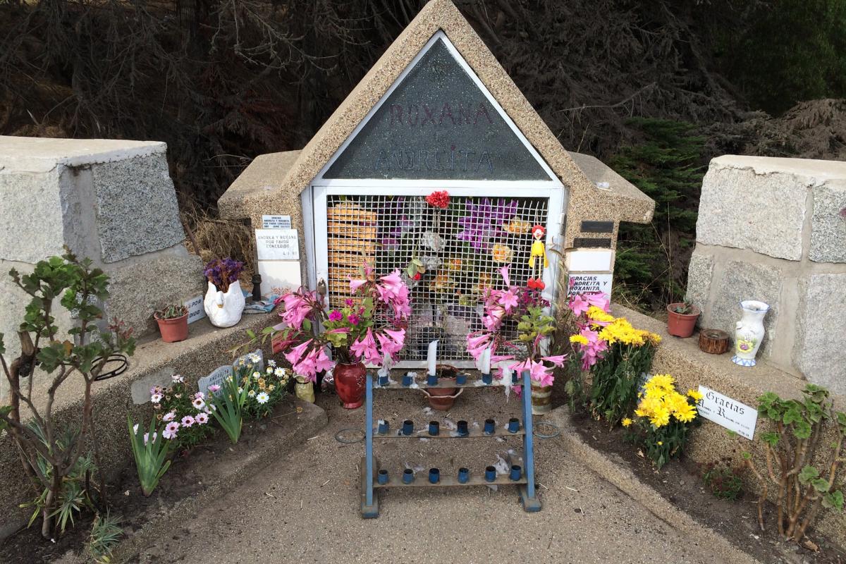 Animitas: Roadside shrines across Chile honor sites where body and soul ...
