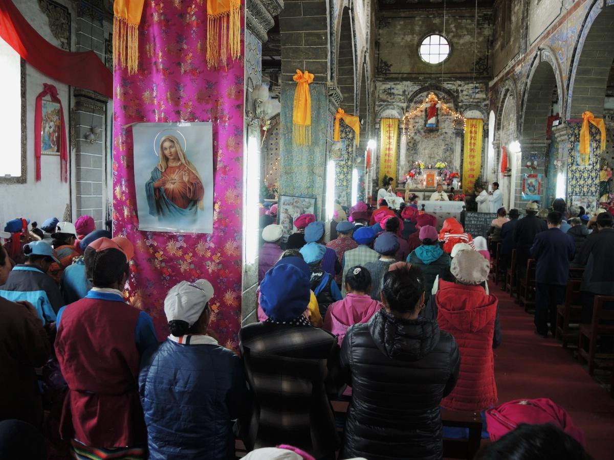 Catholic practice endures in remote villages of Lancang River Valley ...