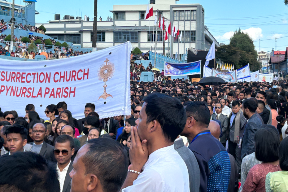 Shillong’s Eucharistic procession is Meghalaya’s biggest occasion of ...