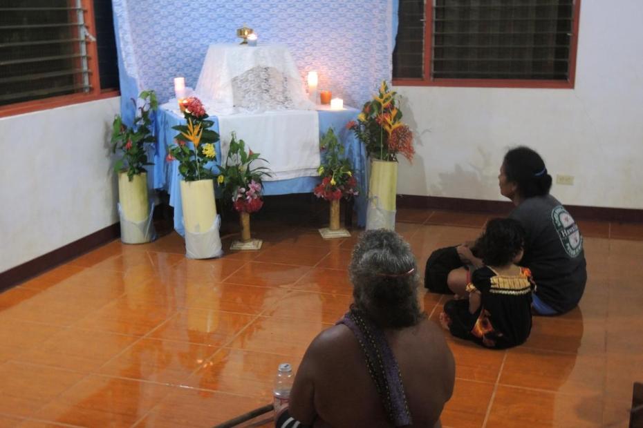 Holy Week in Yap marked by wailing, dancing, flowers, and thanksgiving ...