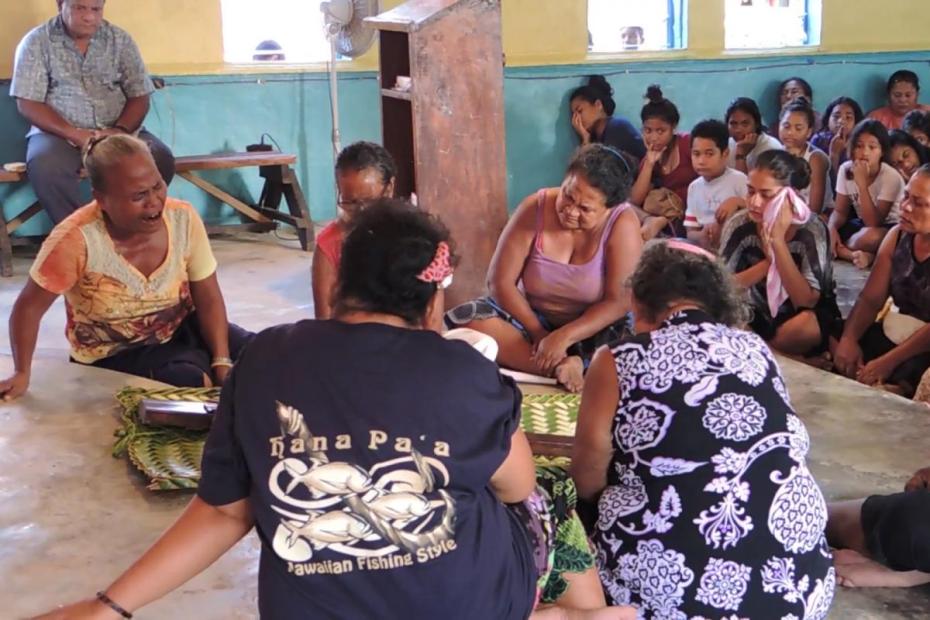 Holy Week in Yap marked by wailing, dancing, flowers, and thanksgiving ...