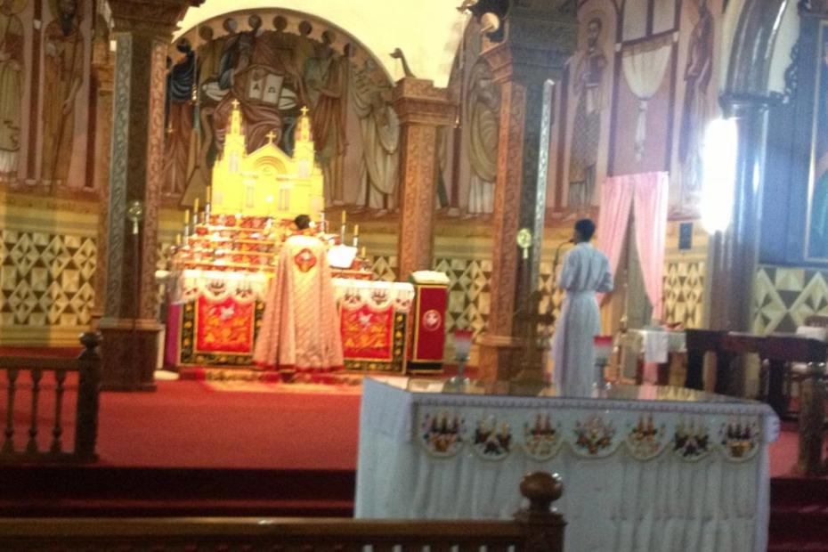 Indian worship diverse among three rites and charismatic movement ...