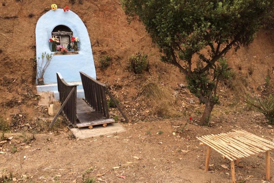 Animitas: Roadside shrines across Chile honor sites where body and soul ...